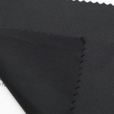 Cina Tessuto parteggiato riciclato elastam del poliestere doppio per l'abbigliamento quotidiano di necessità in vendita