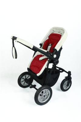 China Pu-van de de Luxebaby van Bandalluminum van de Wandelwagen de Universele Vier Wielen Kleine Meting van Carrycot Te koop