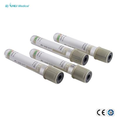 China Medical Disposable Gray Vacuum Blood Collection Glucose Tube for sale