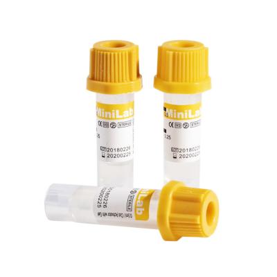 Cina Il CE ha approvato la micro metropolitana 0.5ml sterile della raccolta del sangue in vendita