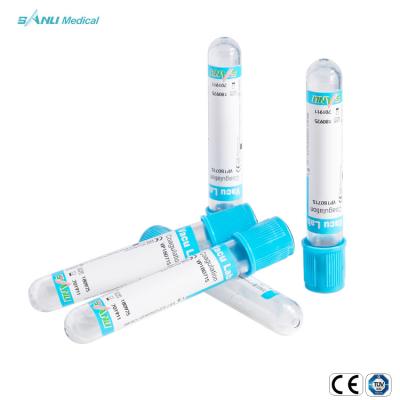 China Coagulation Test Blue Top Glass Tubes With 3.2% Sodium Citrate Additive for sale