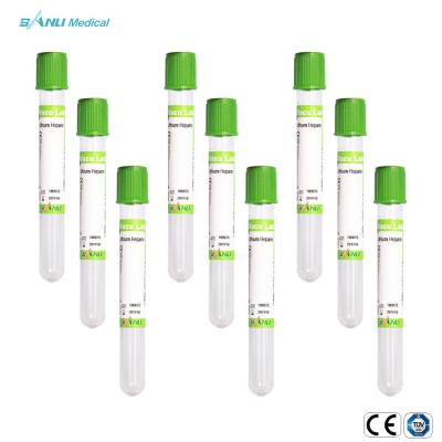 Cina Metropolitana della raccolta del sangue del gel dell'eparina del litio in vendita