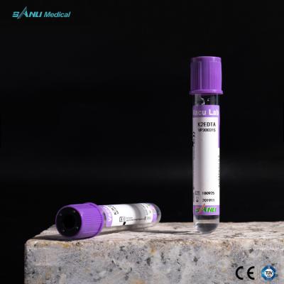 Cina Cima di plastica della lavanda dei tubi della raccolta del sangue degli ED K2 per determinazione di ematologia del sangue in vendita
