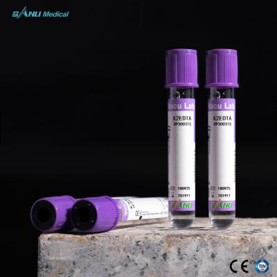 Cina Cima di plastica della lavanda dei tubi della raccolta del sangue degli ED K2 per determinazione di ematologia del sangue in vendita