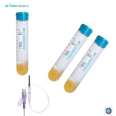 China Reduce Inflammation Platelet Rich Plasma Tube PET 50ml For OA Treatment for sale