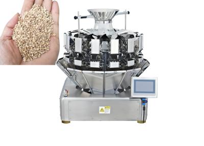 China 1g Vegetable Tomato Seed Micro Multihead Weighing Machine 10 Head for sale