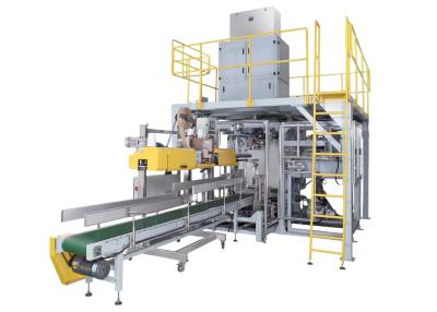 China Fully Auto Bagging Machine Open Mouth Bagger For 25-50kg Granules for sale
