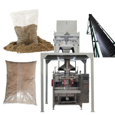 China 11KW 25KG VFFS Packing Machine Sand Conveying Weighing Filling Bagger for sale