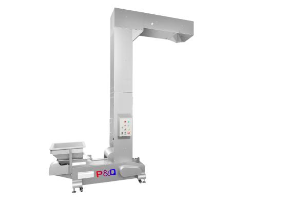 Quality 1.8L Z Shaped Bucket Elevator Conveyor For Pet Food Conveying for sale