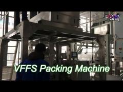 oem vertical form fill seal packaging equipment rice bagging filling machine 5kg