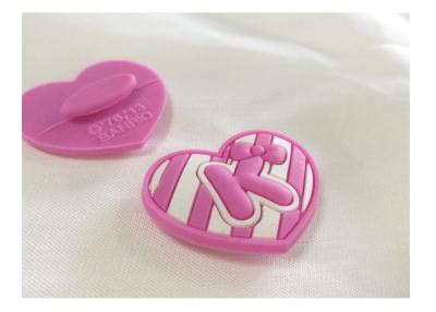 China Creative Custom 3d Embossed Pvc Rubber Logo Patches Soft Pvc Labels For Garment for sale