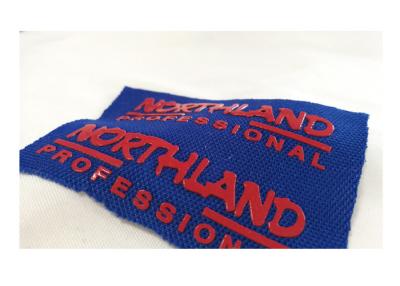 China Creative Heat Transfer Garment Labels ,  Shinny Effect Heat Press Neck Labels for sale