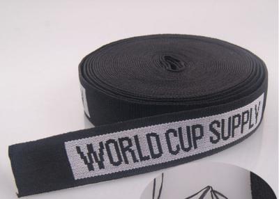 China Eco - Friendly Jacquard Elastic Band Polyester Webbing Tape For Luggage for sale