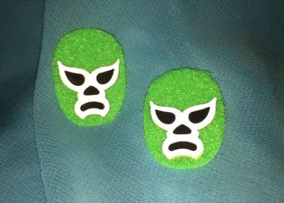 China 3M Reflective Screen Printing Label Silk Screen Stickers For Outdoor Garment for sale