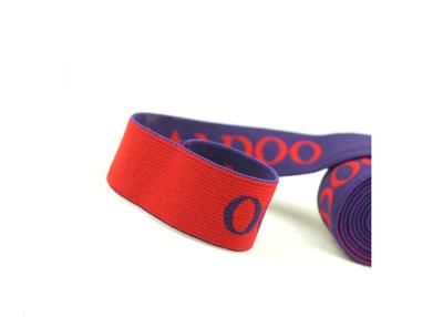 China Custom Made Jacquard Elastic Band Fabric / Cotton Material Garment Accessories for sale