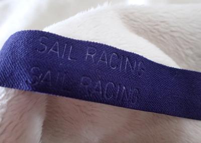 China 25mm Jacquard Elastic Tape With Embossing Logo For Outdoor Wear for sale