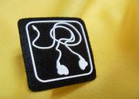 China Custom 3D Embossed Rubber Badge Silicone Patch for Shoes Clothing 100pcs MOQ for sale