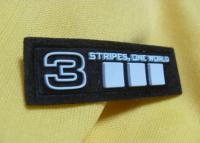 China Custom 3D PVC Rubber Patches for Jackets Silicone Logo Patch 100pcs MOQ for sale
