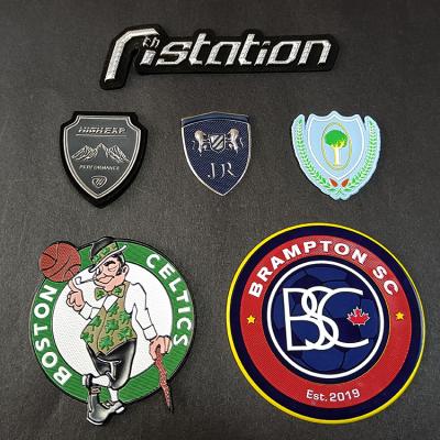 China Custom Clothing Patches and TPU Badges with LED Flashing Magnetic and Nickel-Free Features for sale