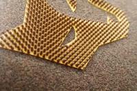 China Custom 3D Silicone Rubber Dots Patch Labels for Clothing 600pcs Daily Capacity for sale