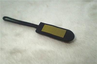China Fancy Environmental Silicone Rubber Zipper Puller For PVC Bag Non Toxic for sale