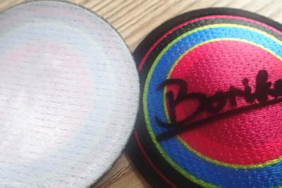 중국 3D Tatami Aaterial 의복 헝겊 조각, 헝겊 조각에 주문 무리를 짓는 로고 판매용