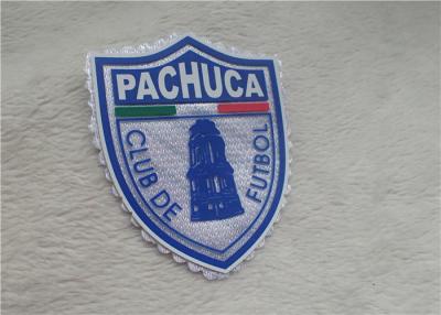 China Three Dimensional Silicon Custom Clothing Patches , Multi - Color Tatami Flocking Heat Transfer Label for sale