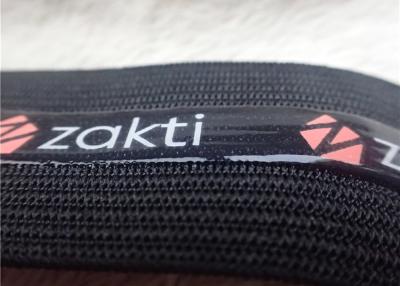 China Custom Underwear Elastic Band / Silk Screen Printing Heavy Duty Elastic Webbing for sale
