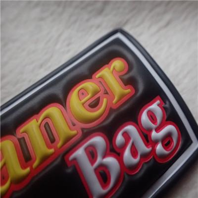 China Multi - Color Soft TPU Patches With Sewing Line For Fashion Bags for sale
