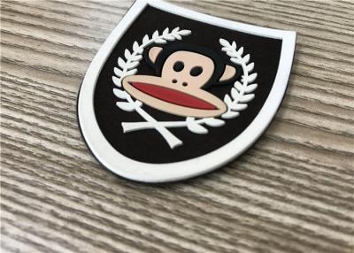 China Professional Customized  Microfiber Rubber Logo Patch For Clothes And Bags Etc for sale