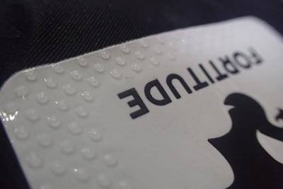China Customized Shape Heat Transfer Clothing Labels For Luggage Decoration for sale