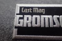 China Custom High Density Embroidered Back Patches OEKO Certified 100 Cotton for Coats for sale