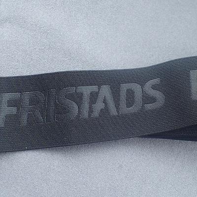 China Custom Polyester Woven Jacquard Elastic webbing Band For Underwear for sale