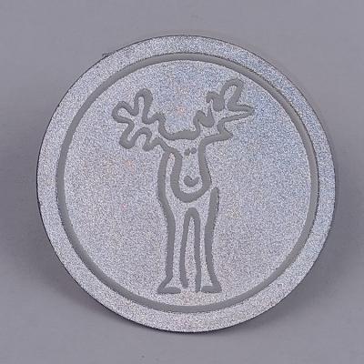 Chine 3D doux de relief à haute fréquence réfléchissant TPU raccorde pour des chaussures de vêtements à vendre