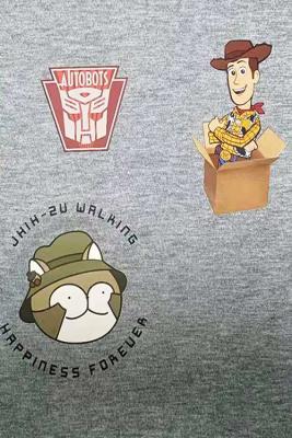 China Custom Artwork Heat Transfer Printed Stickers Fabric Stickers for sale