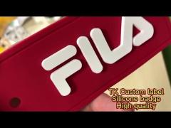 Silicone Logo 3D Molded Heat Transfer Labels Customized Design
