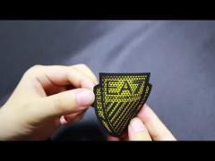 Het hete het Stempelen Kledingstuk van de het Schermdruk etiketteert van de de Drukoverdracht van het Embleem 3D In reliëf gemaakt Silicone de Filmetiket