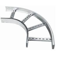 China Galvanized Steel Perforated Cable Tray 200mm to 800mm Width Cable Ladder System for sale