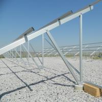 China Solar Panel Mounting Brackets 41x82mm Aluminum Frame Ground Mounted Structure 2.5mm for sale