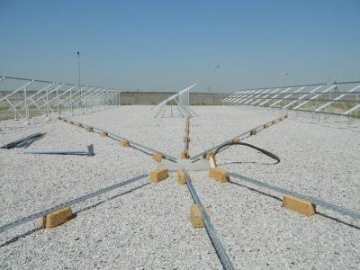 Cina Montaggio di pannello solare di alluminio della pagina - struttura di tormento del supporto del pannello solare di PV del sostegno in vendita
