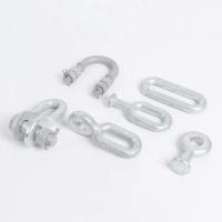 China Forged Steel Galvanized Socket Eye Socket Tongue 70kN Pole Line Fitting for sale