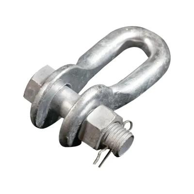Cina Montaggi galvanizzati del collegamento di collegamento del dispositivo d'ancoraggio di ancora del dispositivo d'ancoraggio U Bolt di U per la linea elettrica sopraelevata in vendita