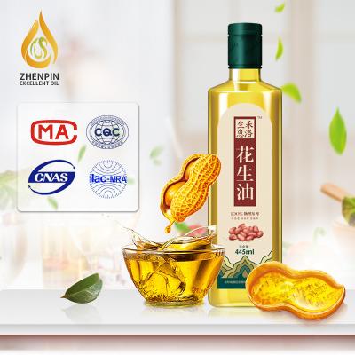 China Low Tempeature Cold Pressed Peanut Oil High Nutrition Excellent Flavor Groundnut Oil for sale