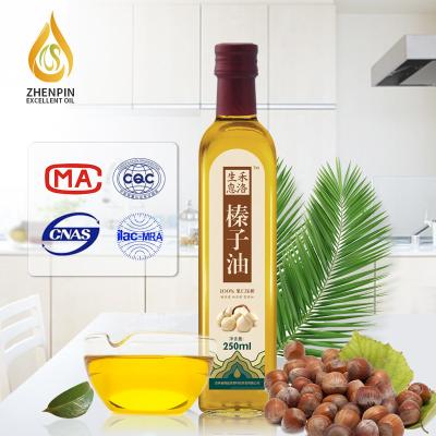 China Cold Pressed Hazelnut Oil High Nutrition Excellent Flavor for sale