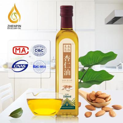 China Cold Pressed Almond Oil High Nutrition Excellent Flavor no additive good price for sale