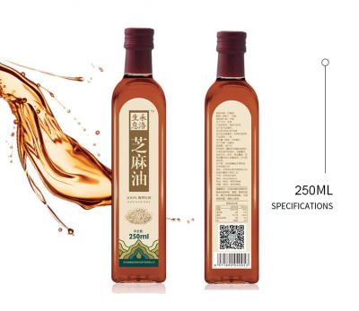 China Wholesale High Quality Sesame Oil in bulk FOOD GRADE for sale