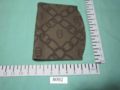 China 8092 PU cover Loose leaf notebook A5 size for sale