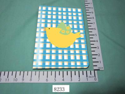China 8233 Leather cover Loose leaf notebook A5 size for sale