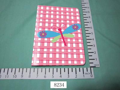 China 8234 Leather cover Loose leaf notebook A5 size for sale