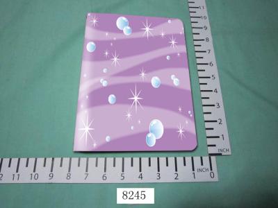 China 8245 Leather cover Loose leaf notebook A5 size for sale